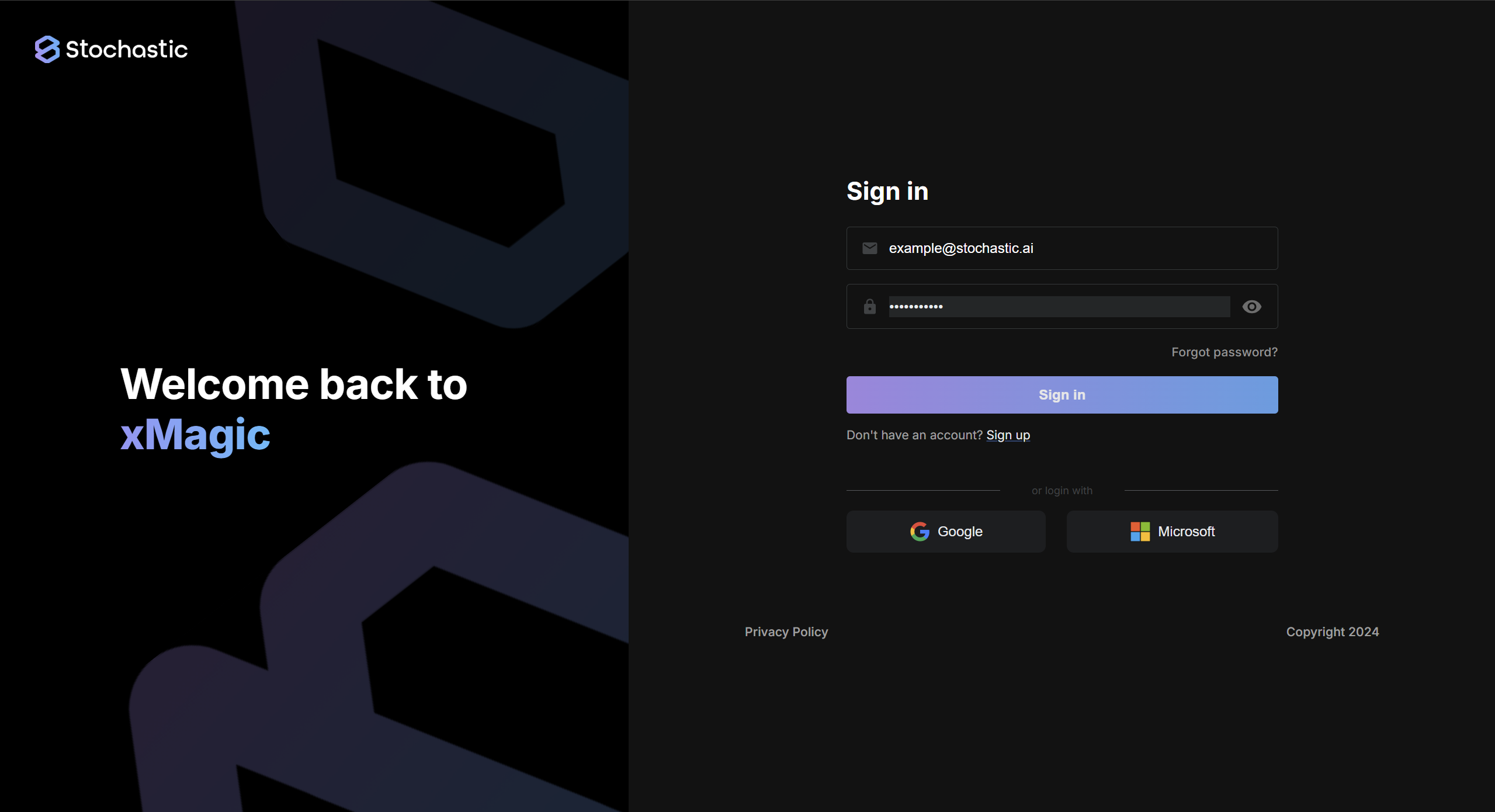 🖊️ Sign-ups | xMagic - Personalized Conversational AI